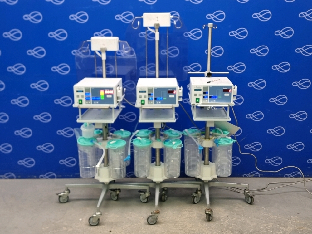 3 x Hologic Aquilex Fluid Control Management System on Rollstand with ...