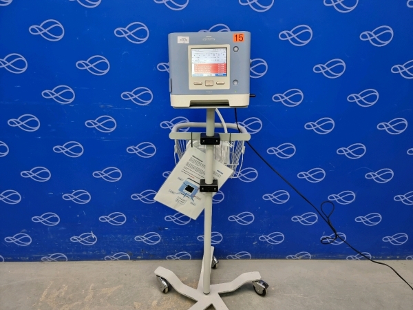 Philips Respironics Trilogy 202 Ventilator on Rollstand