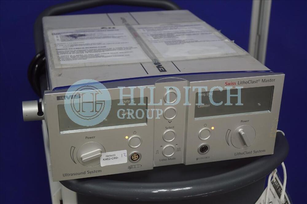 EMS Swiss Lithoclast Master Lithotriptor on Trolley *Powers Up*