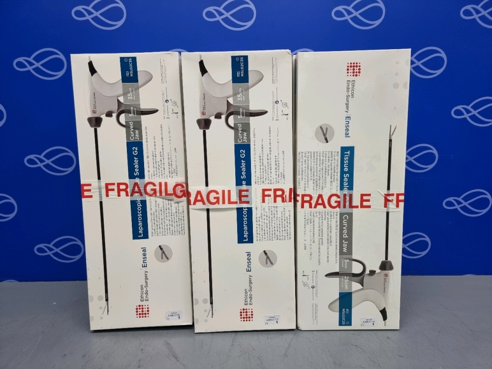 17 x Ethicon Enseal Curved Jaw Tissue Sealer G2