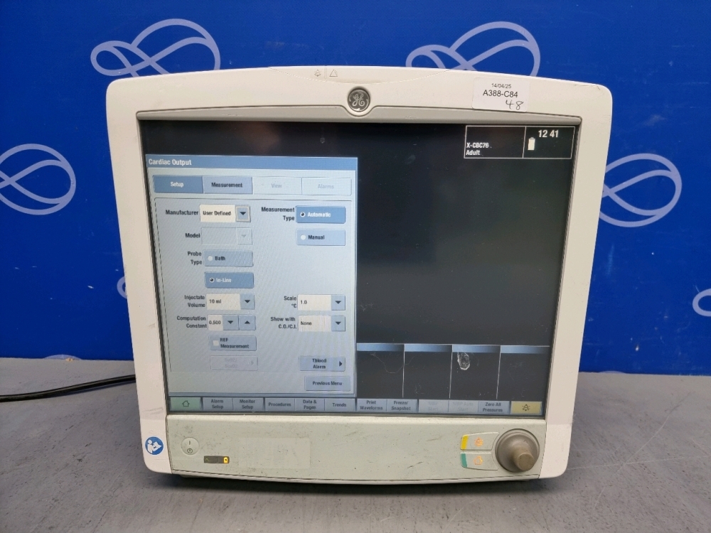 GE Carescape B650 Patient Monitor