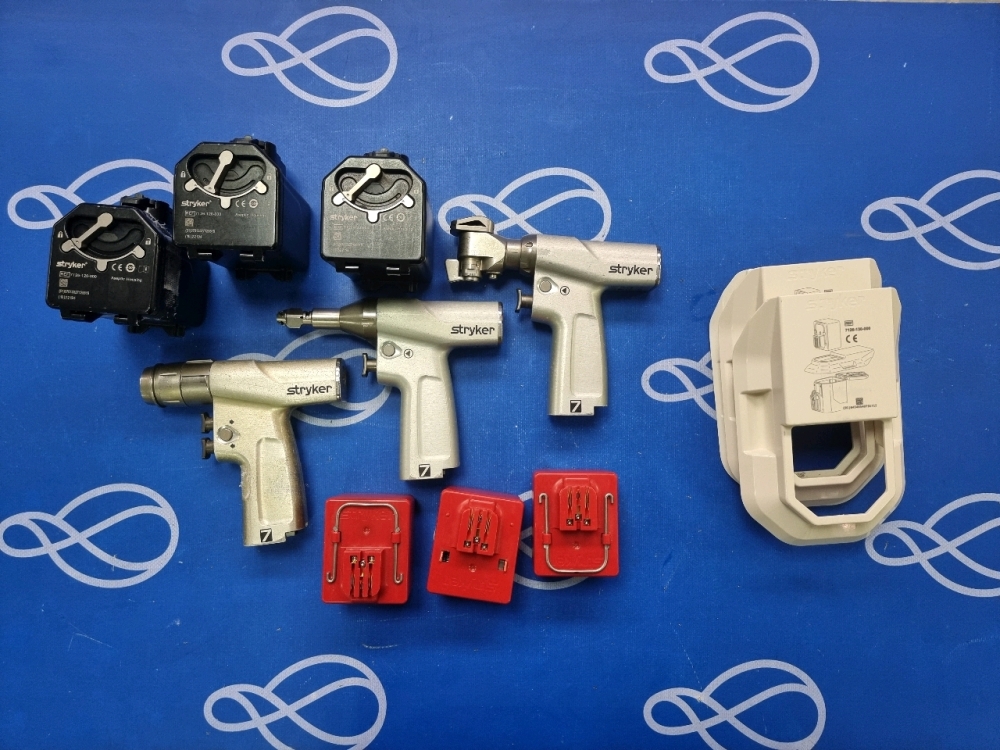 Stryker System 7 Surgical Handpiece Set
