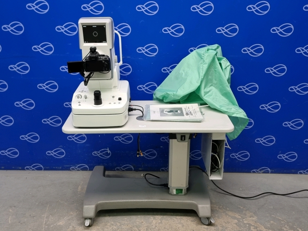 Kowa Nonmyd WX3D Retinal Camera on Powered Table