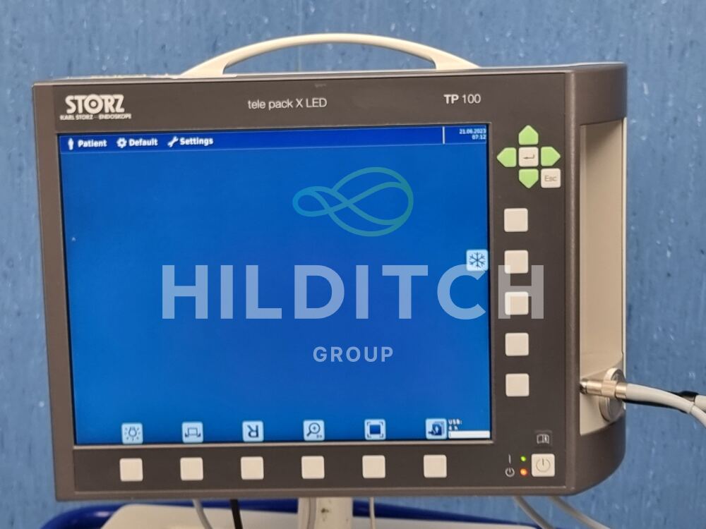 Karl Storz Tele Pack X LED On Storz VC-2010 Stack Trolley