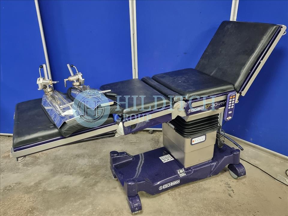 Eschmann T30-m Operating Table with Accessories Trolley