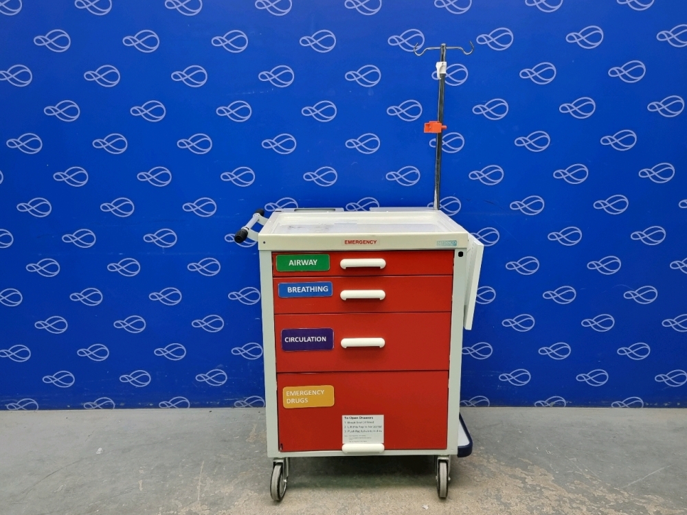 Medisco Medical Systems Resus Trolley