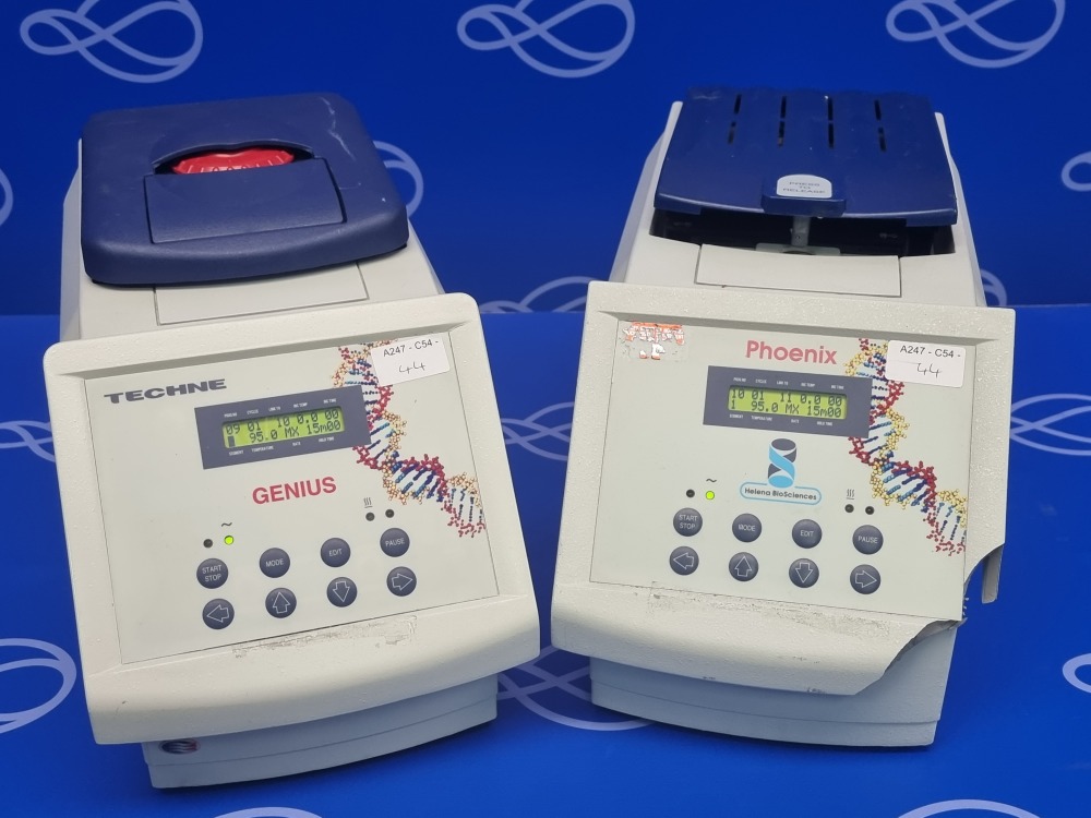 Techne Genius Thermal Cycler and Helena Biosciences Thermal Cycler ...