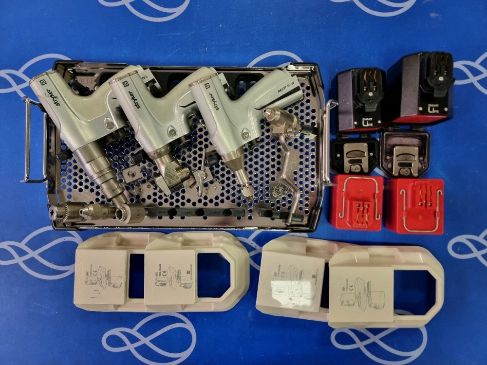 Stryker System 8 Three Handpiece Set