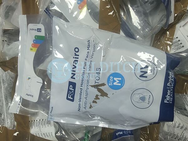Quantity of Fisher & Paykel Nivairo Full Face Masks, Philips CPAP ...