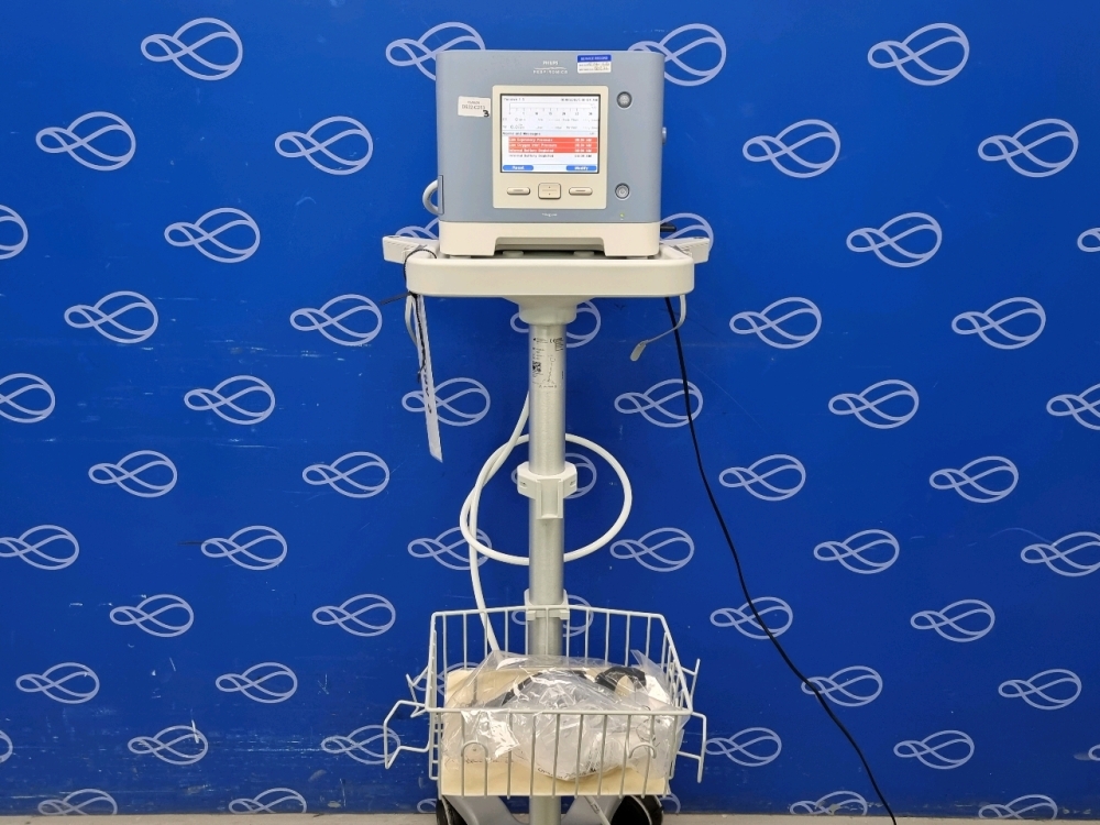 Philips Respironics Trilogy 202 Ventilator on Rollstand