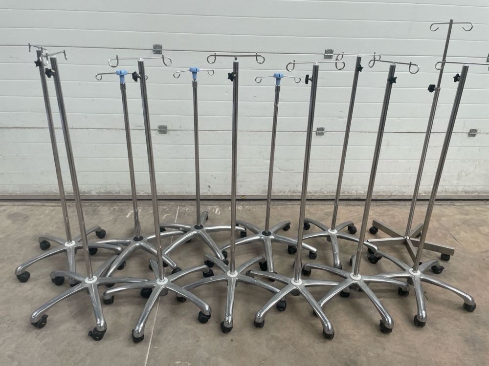12 x Various Drip Stands