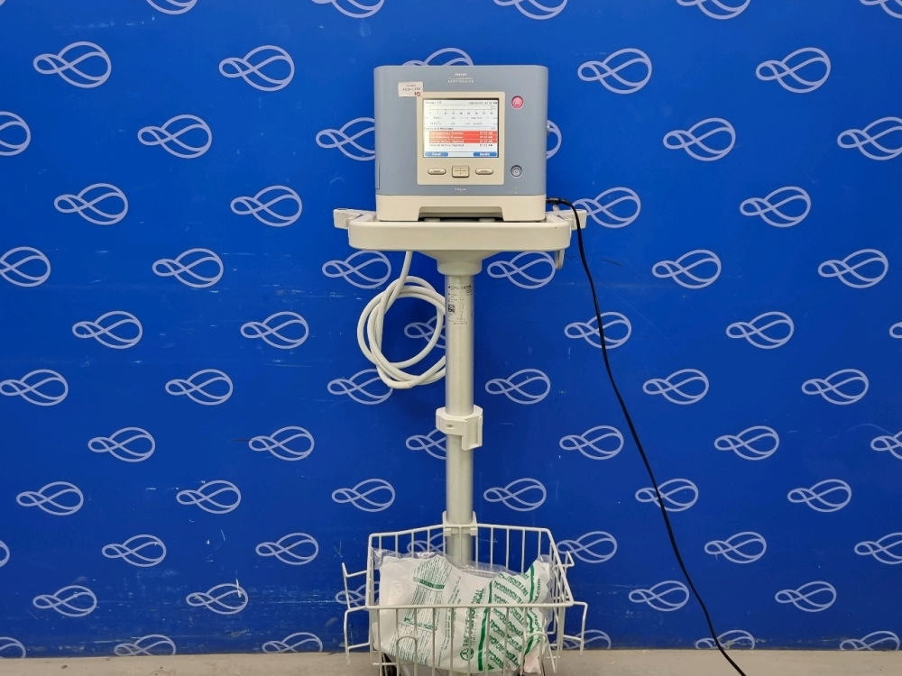 Philips Respironics Trilogy 202 Ventilator on Rollstand