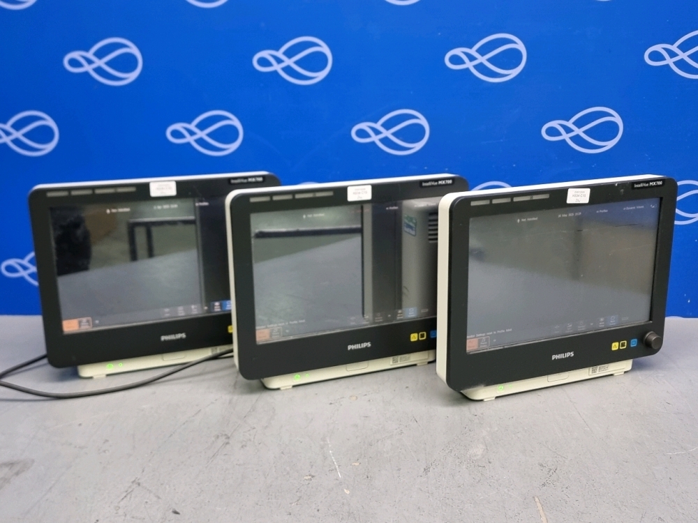3 x Philips Intellivue MX700 Anaesthesia Patient Monitor