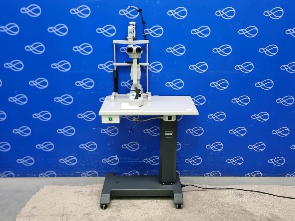 Zeiss SL120 Slit Lamp Fitted with AT-020 Applanation Tonometer on ...