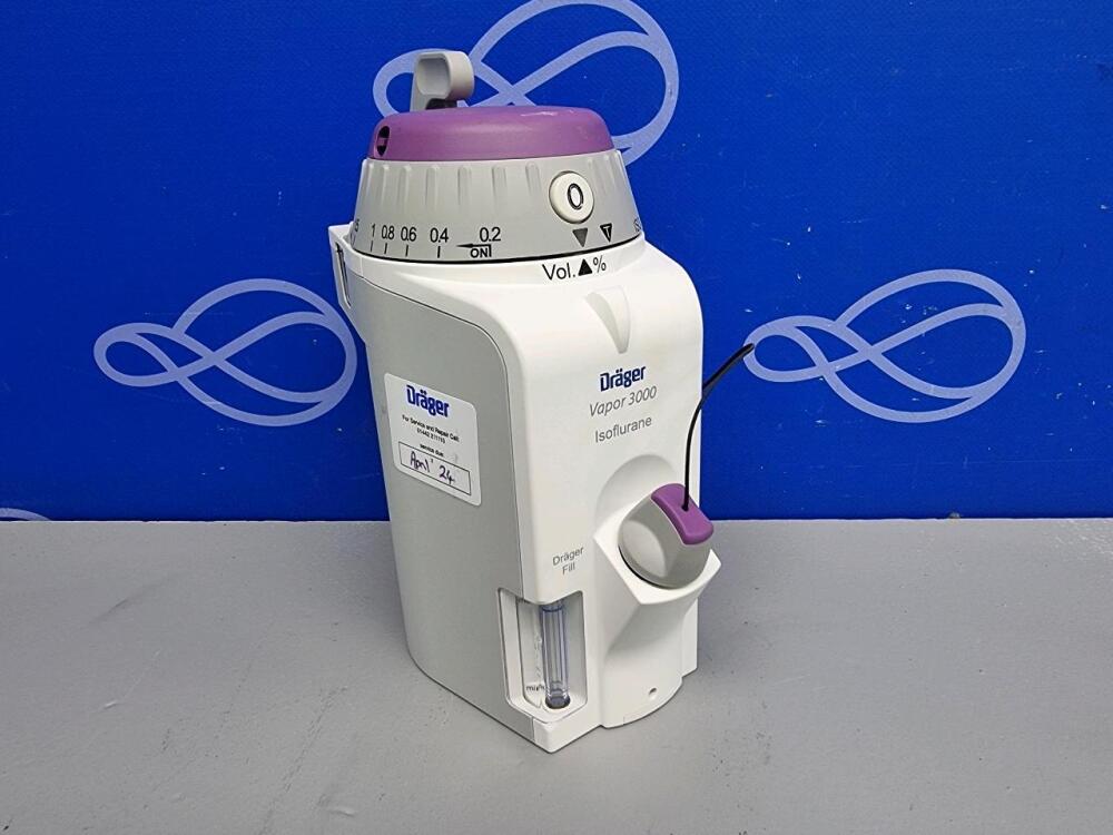 Draeger Vapor 3000 Isoflurane Vaporiser