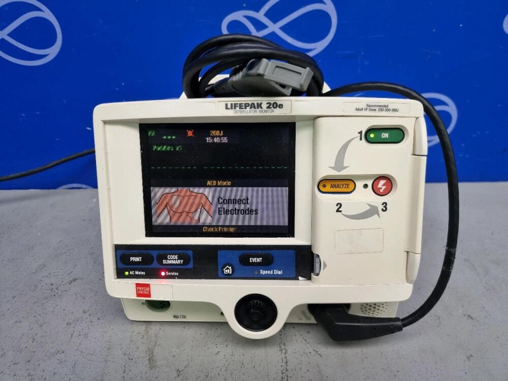 Physio Control Lifepak 20e Defibrillator