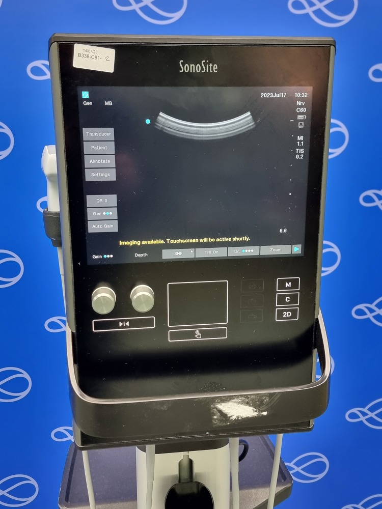 Sonosite SII Ultrasound System on Trolley