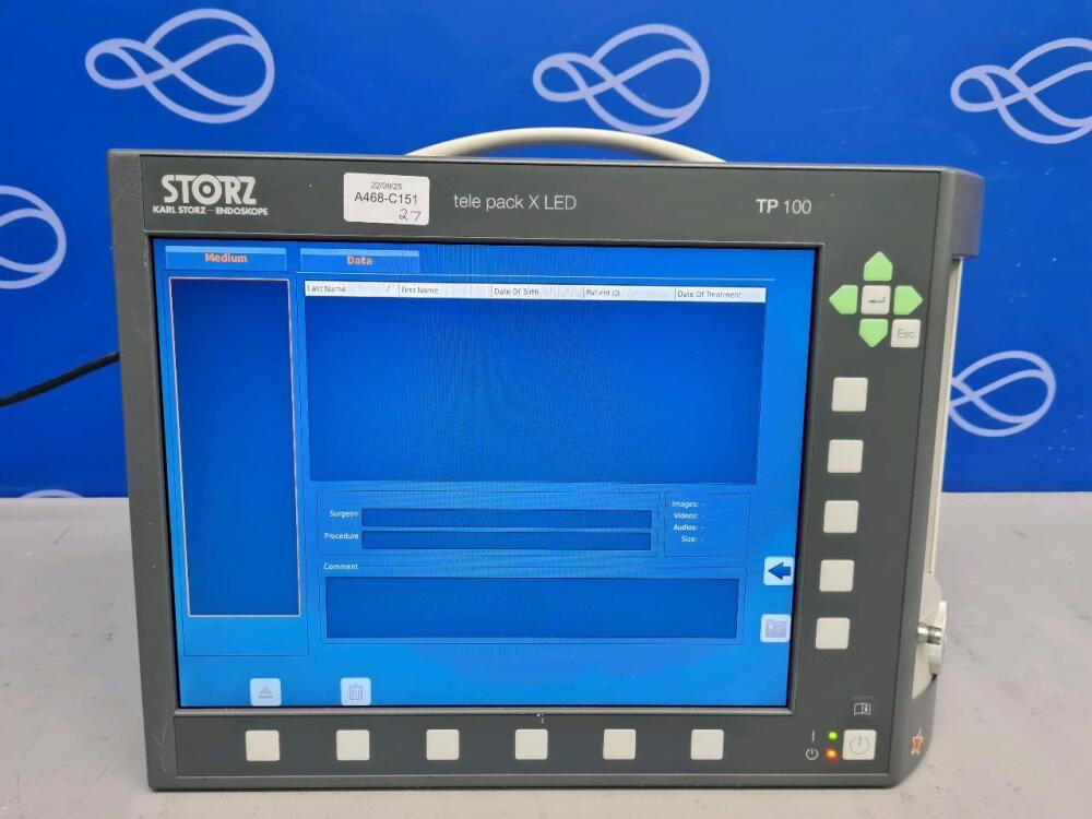 Storz Tele Pack X LED TP100 Mobile Endoscopy System