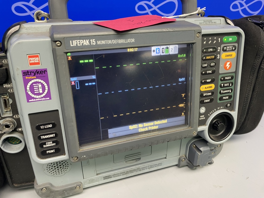 Physio-Control Lifepak 15 Defibrillator - Version 2