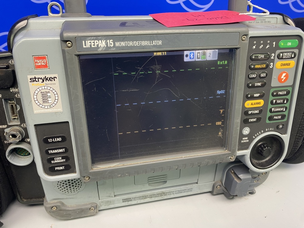 Physio-Control Lifepak 15 Defibrillator - Version 2