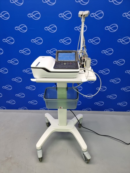 GE MAC 2000 ECG Recorder on Trolley