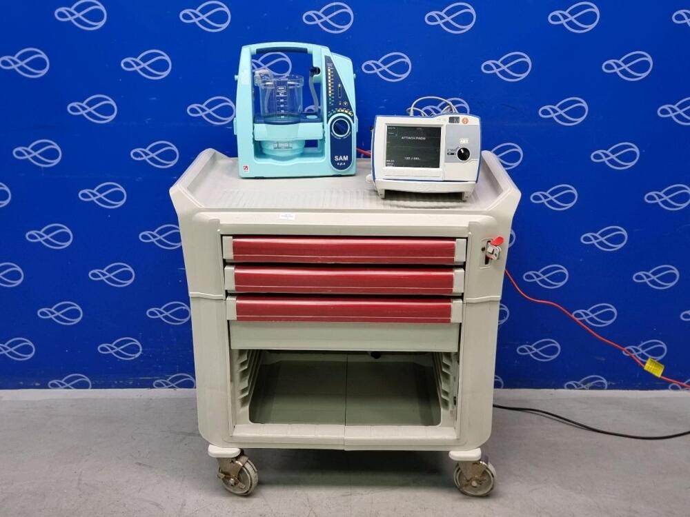 Zoll R-Series Plus Defibrillator with Pacing on Metro Flexline Crash ...