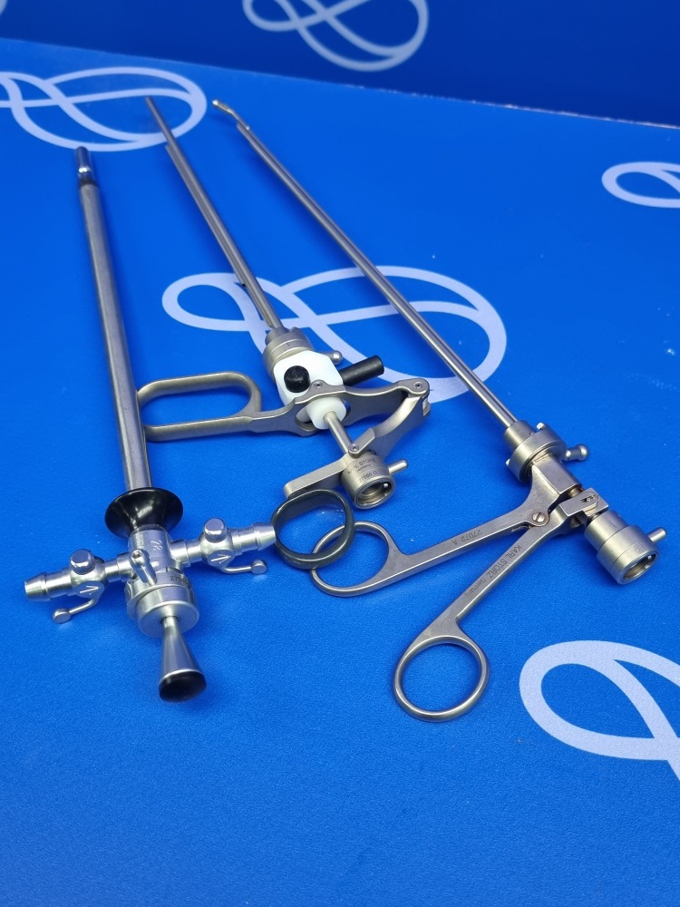 Storz 27050E Resectoscope, Storz 27072A Optical Biopsy Forceps, and ...