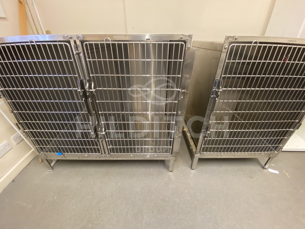 Shoreline Stainless Steel Kennels
