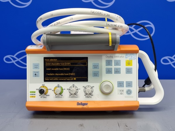 Draeger Oxylog 3000 Plus Ventilator