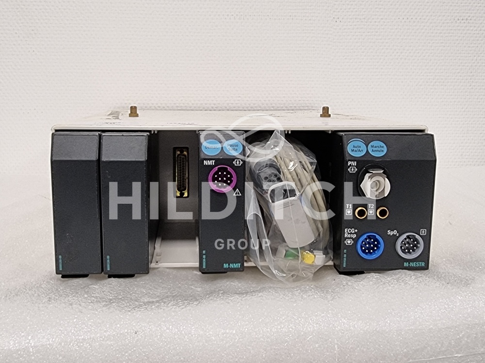 Datex Ohmeda F-CU9..09 Module Rack with M-NESTR Multi-Parameter and M ...