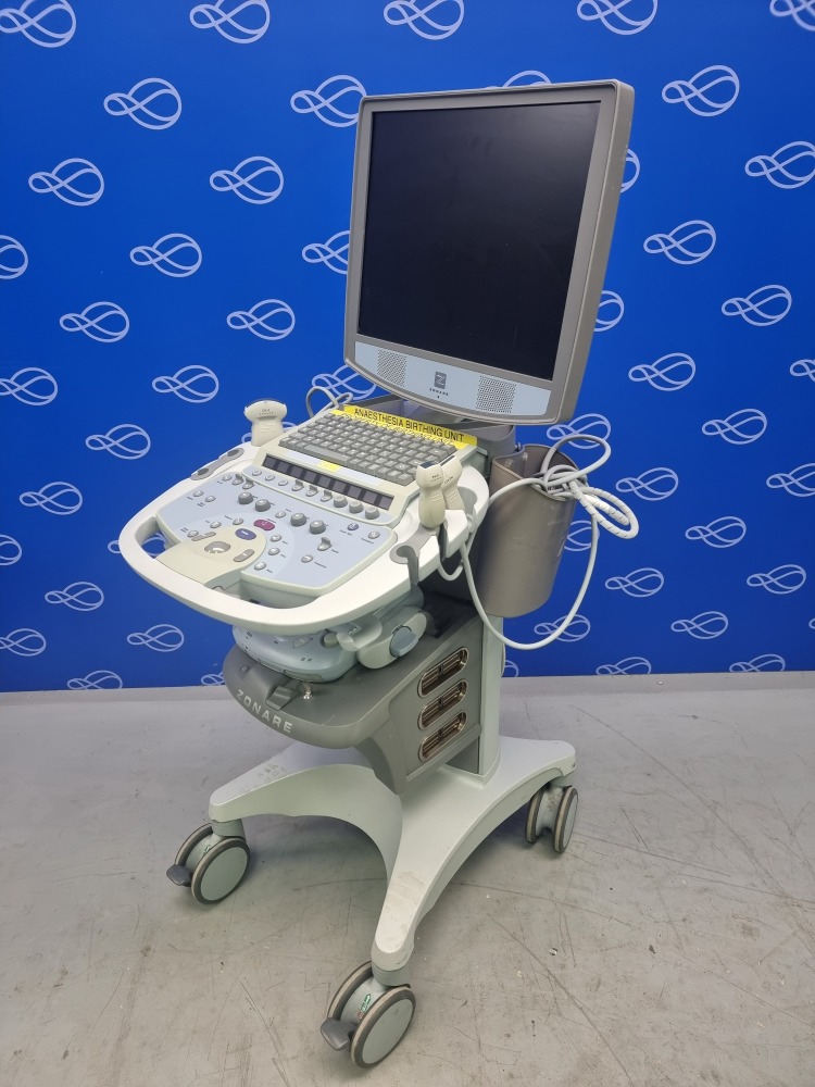 Zonare Z.One Ultrasound System with Smart Cart