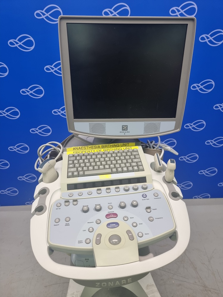 Zonare Z.One Ultrasound System with Smart Cart