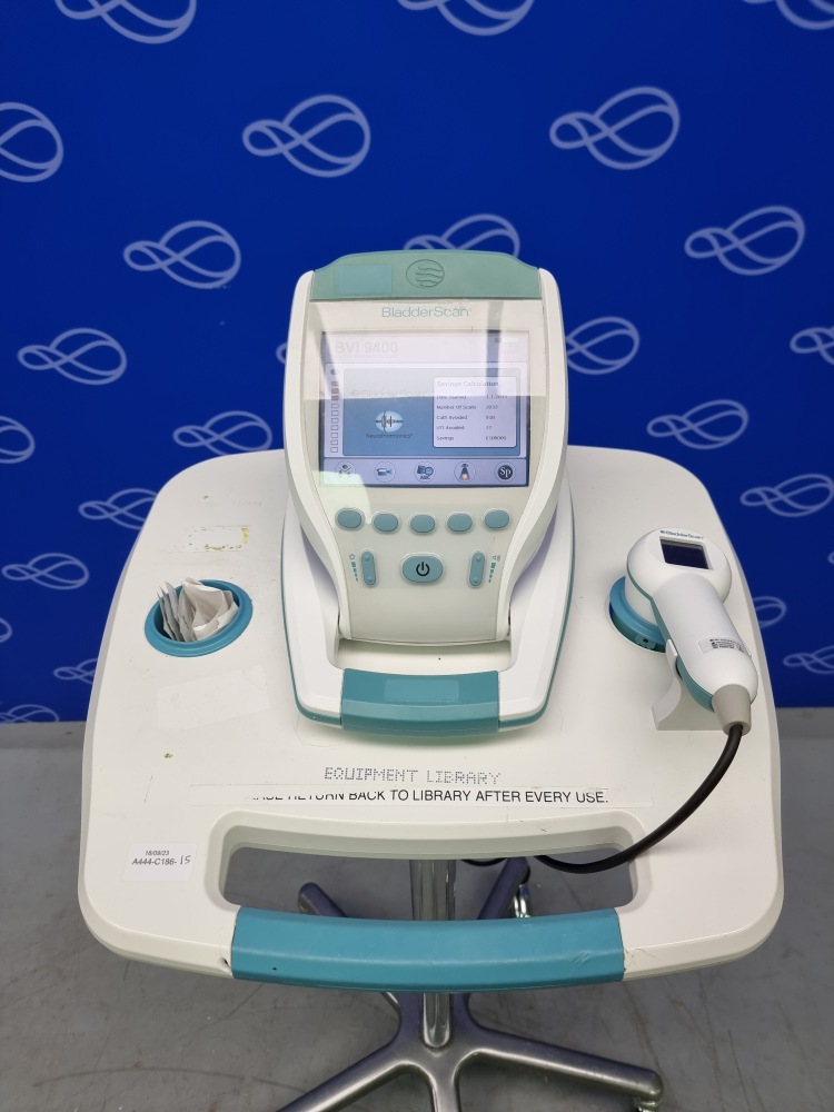 Verathon Bladder Scanner BVI9400 on Rollstand