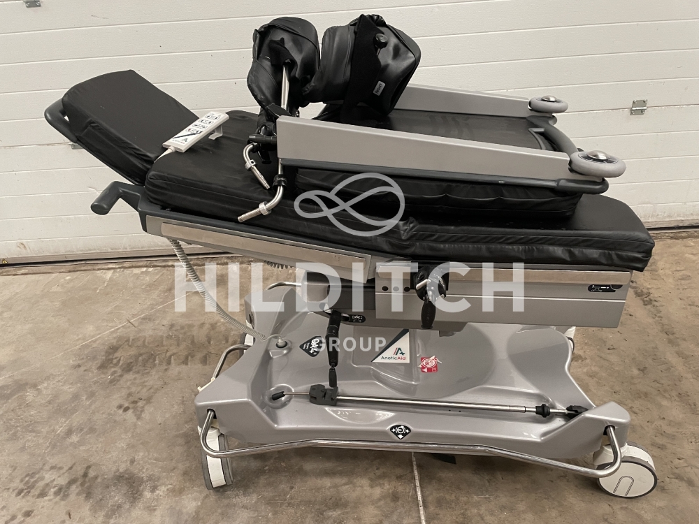 Anetic Aid QA4 Electric Patient Trolley * Untested - Electric ...