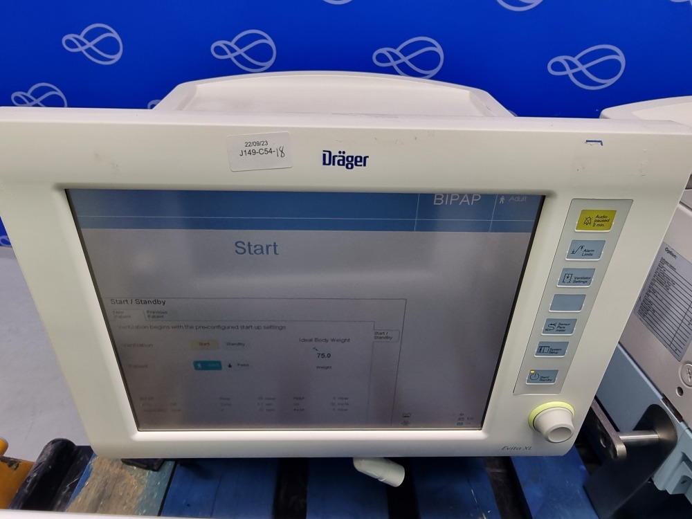 Draeger Evita XL Ventilator