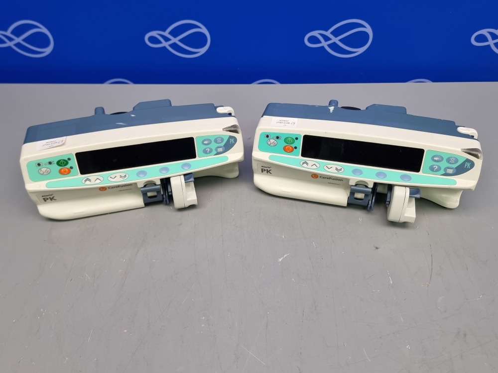 2 x CareFusion Alaris PK Syringe Pumps