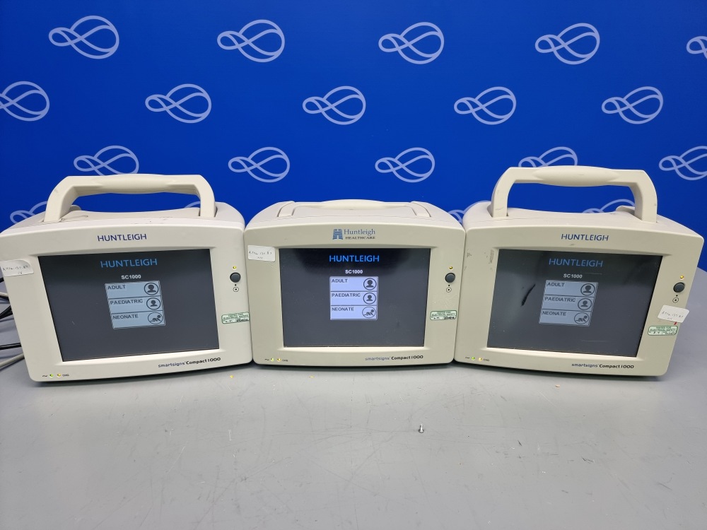 5 x Huntleigh SmartSigns Compact 1000 Monitors