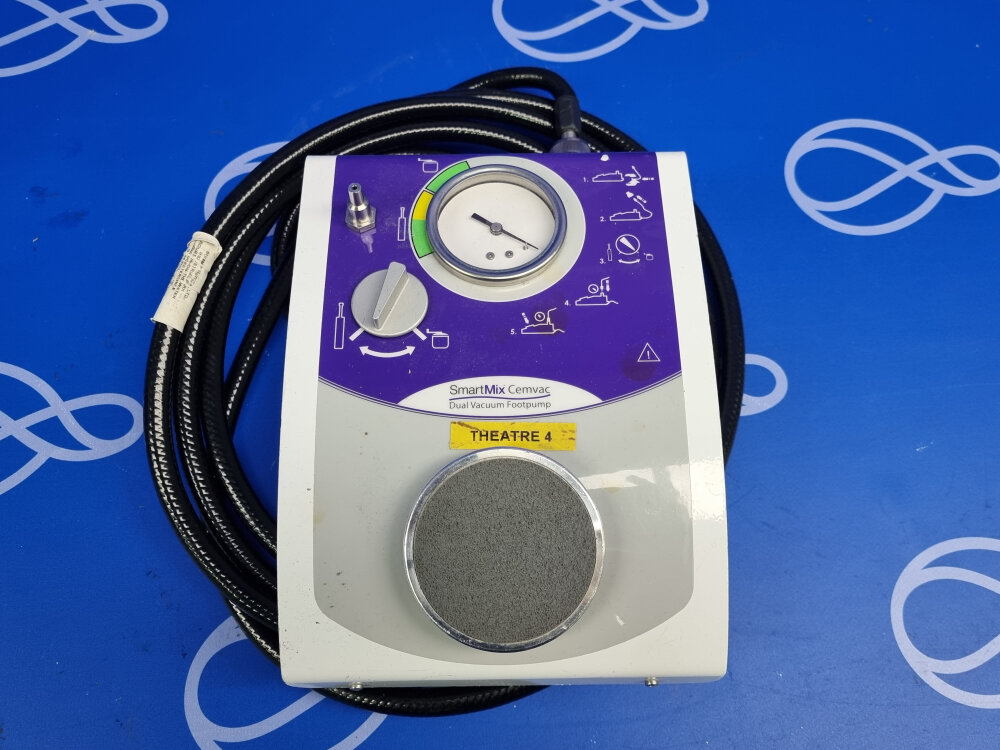 SmartMix Cemvac Dual Vacuum Footpump