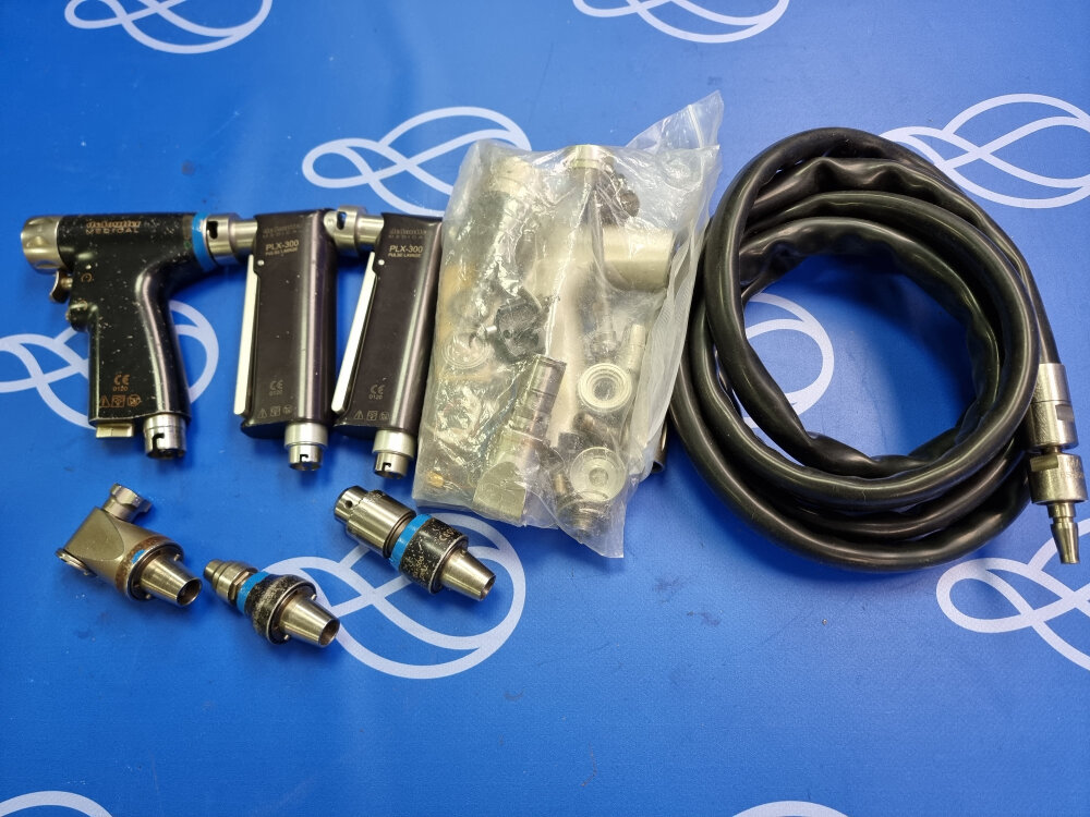 De Soutter Multidrive MPX-500 Handpiece, and 2 x De Soutter PLX-300 ...