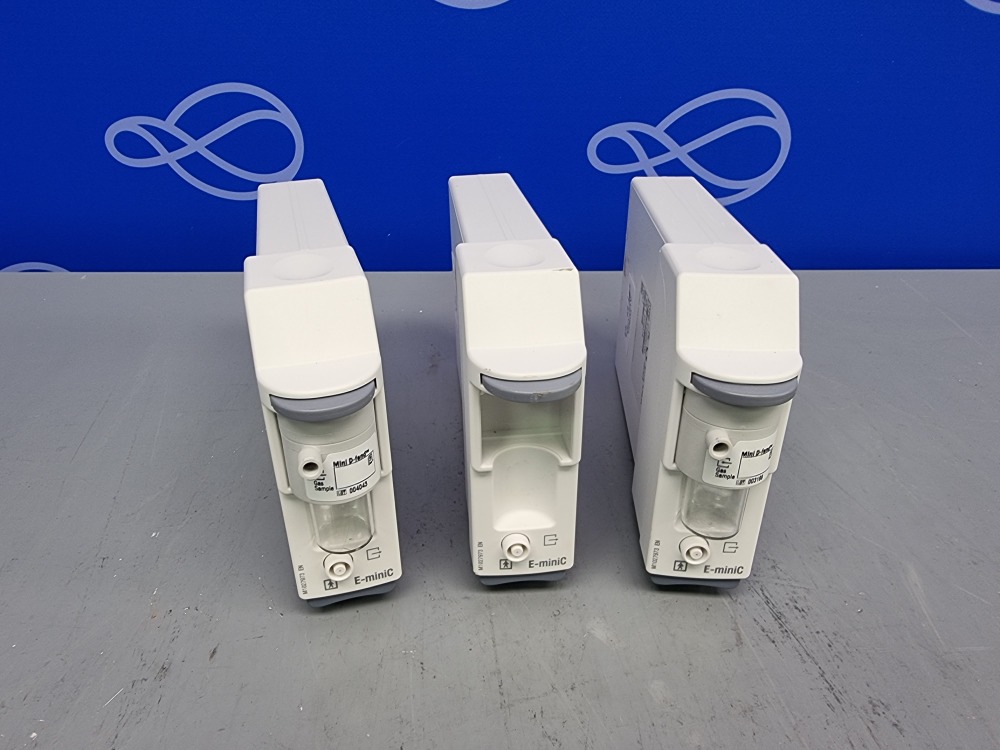 3 x GE E-MINIC-00 Gas Modules