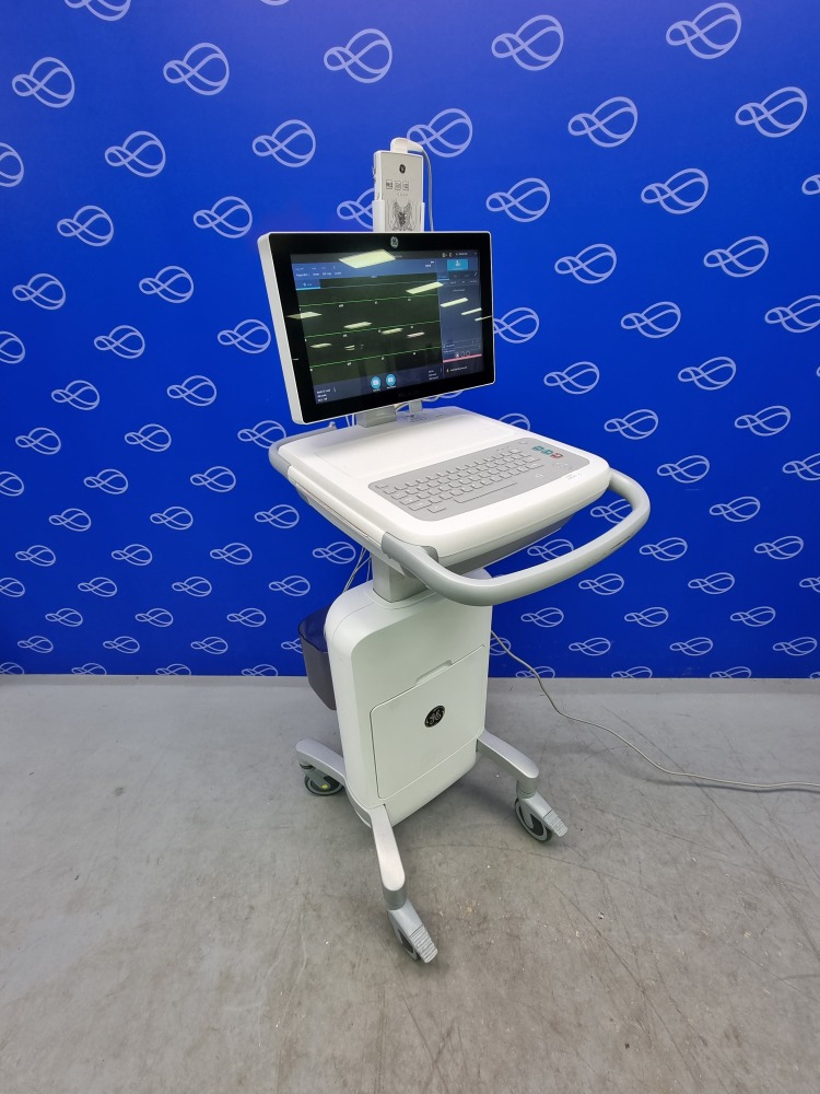 GE MAC VU360 ECG Recorder on Trolley