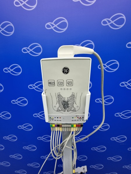 GE MAC VU360 ECG Recorder on Trolley