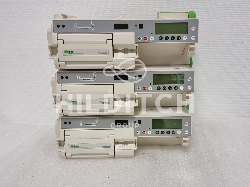 3 x Fresenius Vial Orchestra Module MVP ST Syringe Pumps