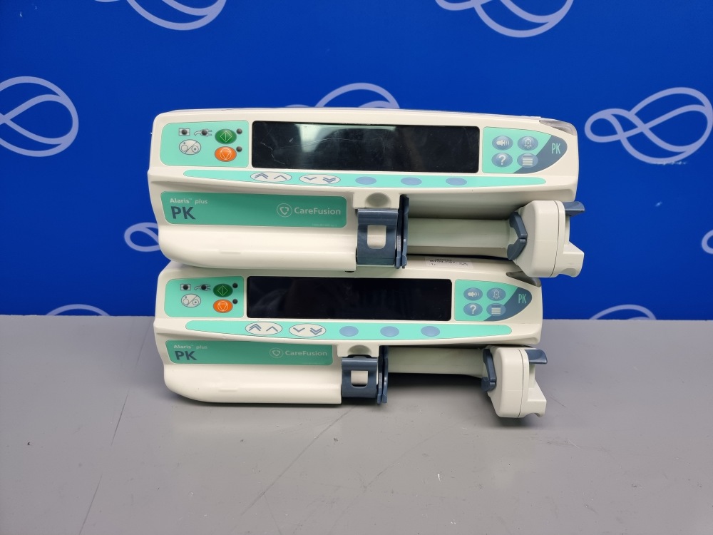 2 x Carefusion Alaris PK Plus Syringe Drivers