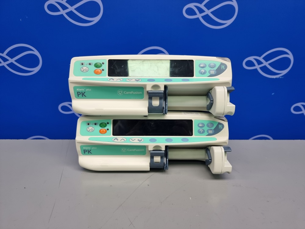 2 x Carefusion Alaris PK Plus Syringe Drivers