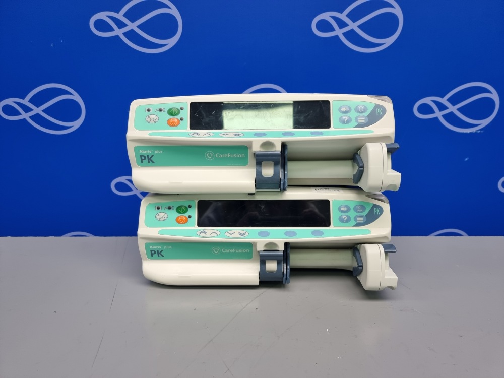 2 x Carefusion Alaris PK Plus Syringe Drivers