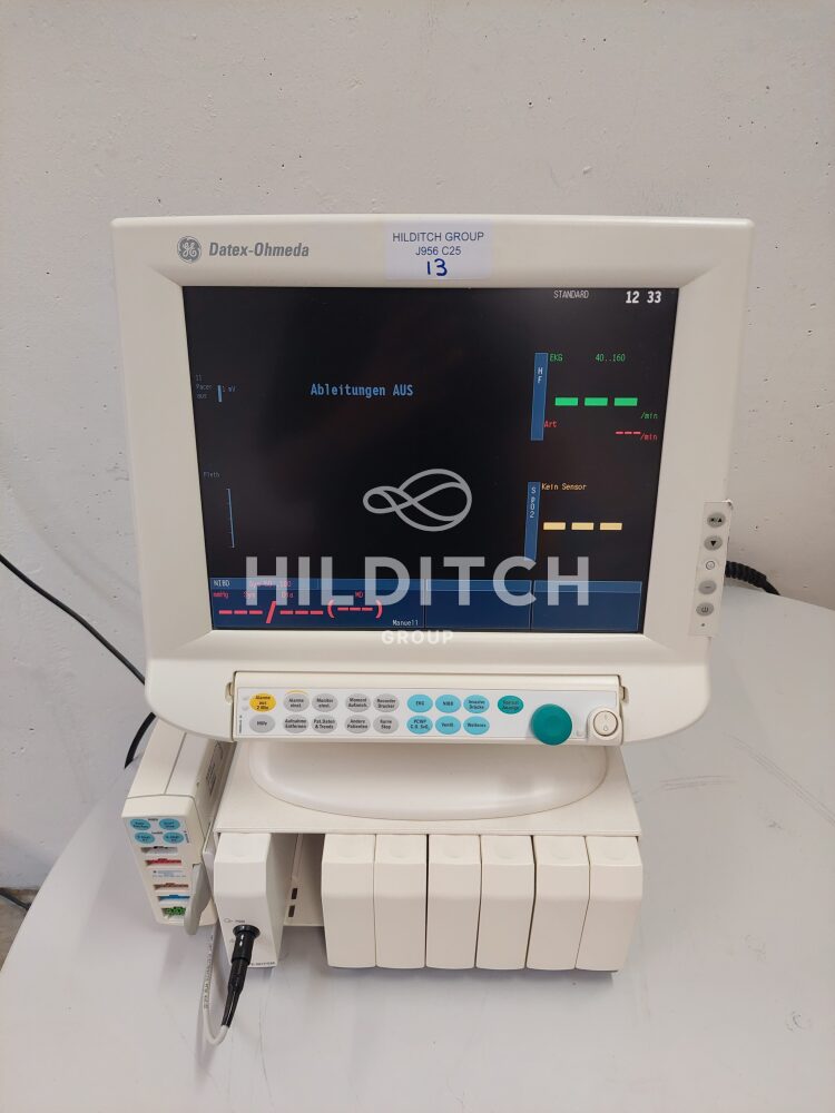 2x Datex Ohmeda Monitors