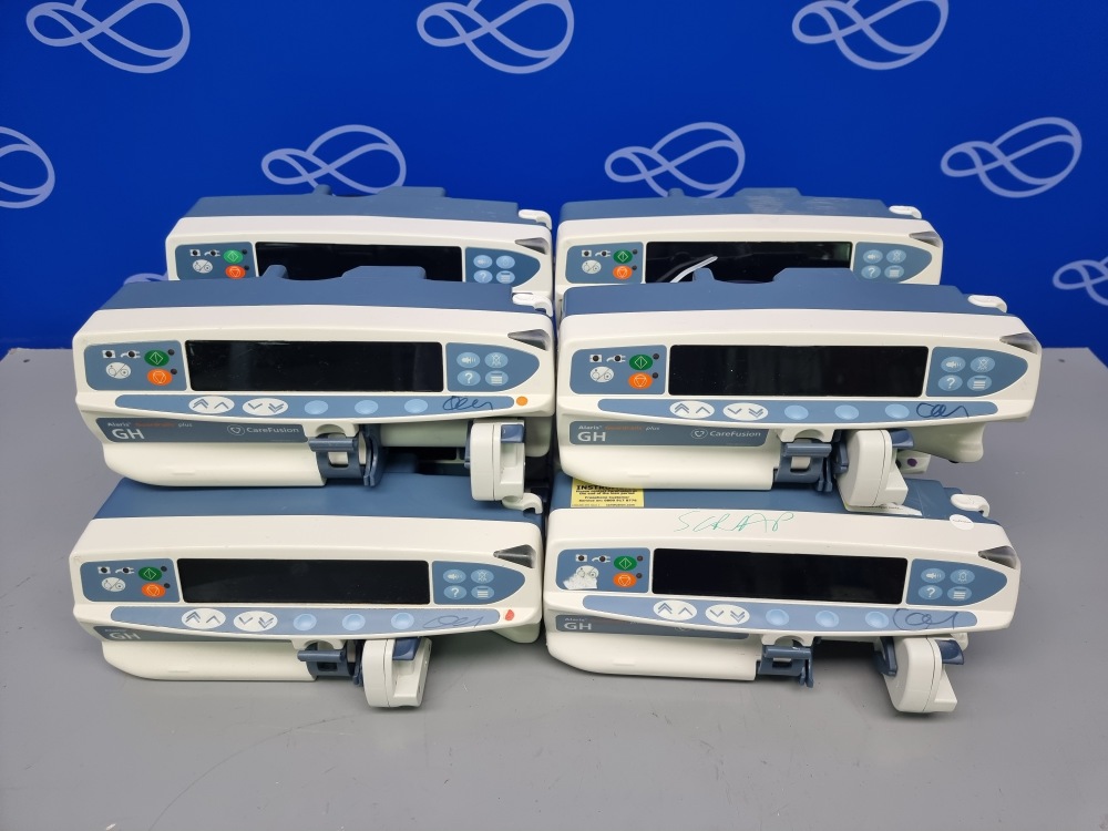 10 x Alaris GH Plus Guardrails Syringe Pumps