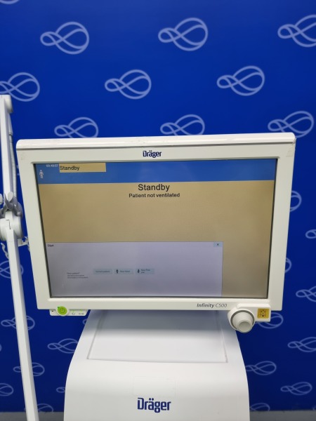 Draeger Evita Infinity V500 Ventilator with Draeger Infinity C500 ...