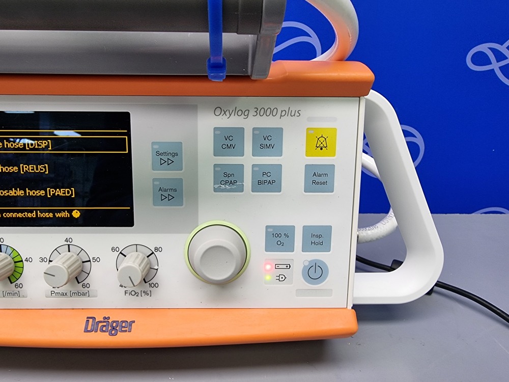 Draeger Oxylog 3000 Plus Ventilator